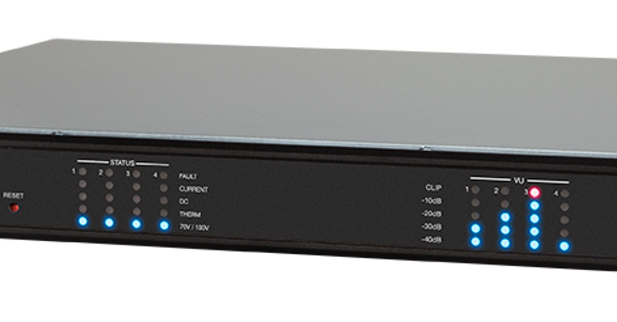 Crestron AMP-4600 - Andy Mediatainment