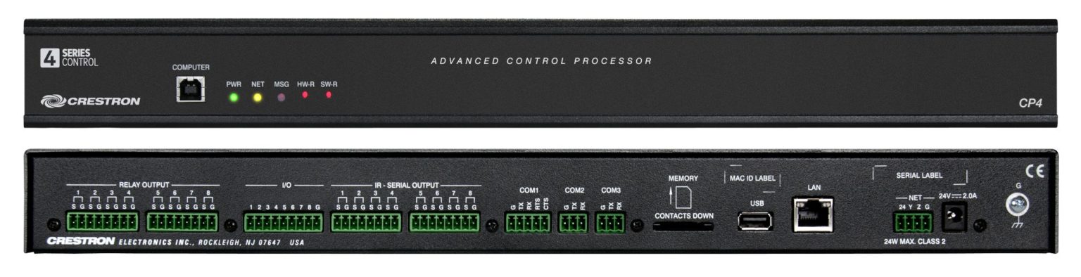 Crestron Steuerungssystem Series 4