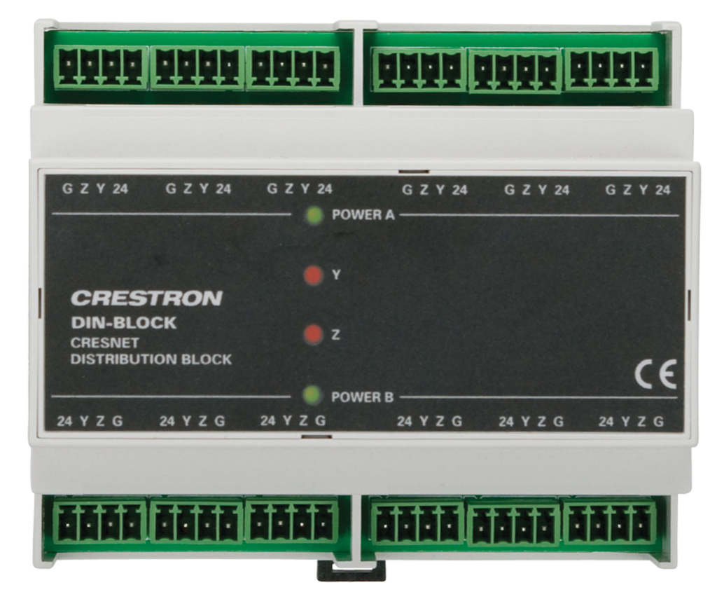 CRESTRON DIN-BLOCK Verteiler - Andy Mediatainment