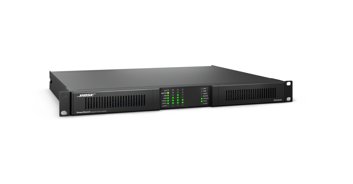 PowerShareX PSX1204D Adaptable Power Amplifier